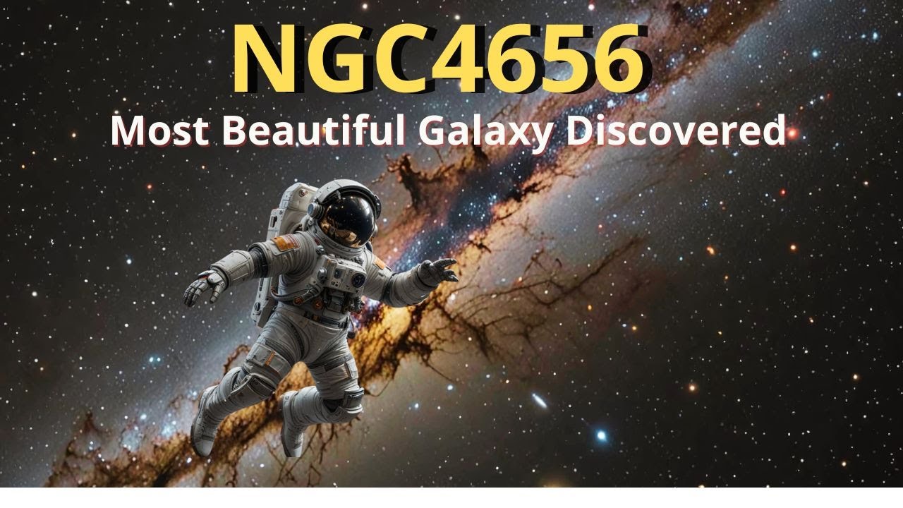 Journey Through NGC 4656 | The Most Beautiful Galaxy Ever Discovered 4K ...