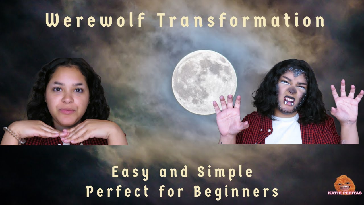 Easy Werewolf Makeup Tutorial🐺 - YouTube