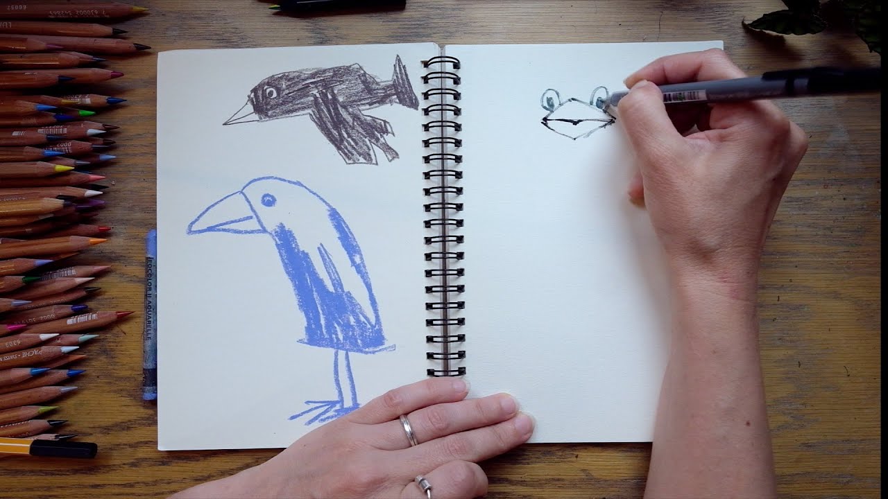 Your Ugly Art Holds Secrets Drawing Ugly Birds & Listening to What They ...