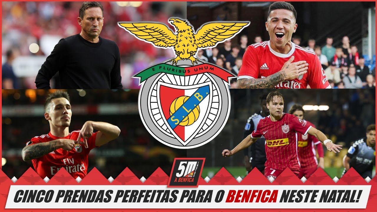 Benfica 2022-23 Cinco prendas de Natal para o Benfica! (Especial Natal ...