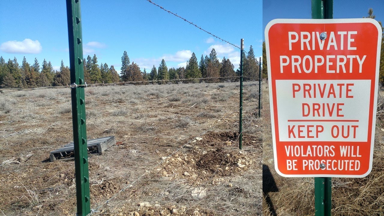 Replacing Barb Wire Fencing | Here's Your Sign... - YouTube