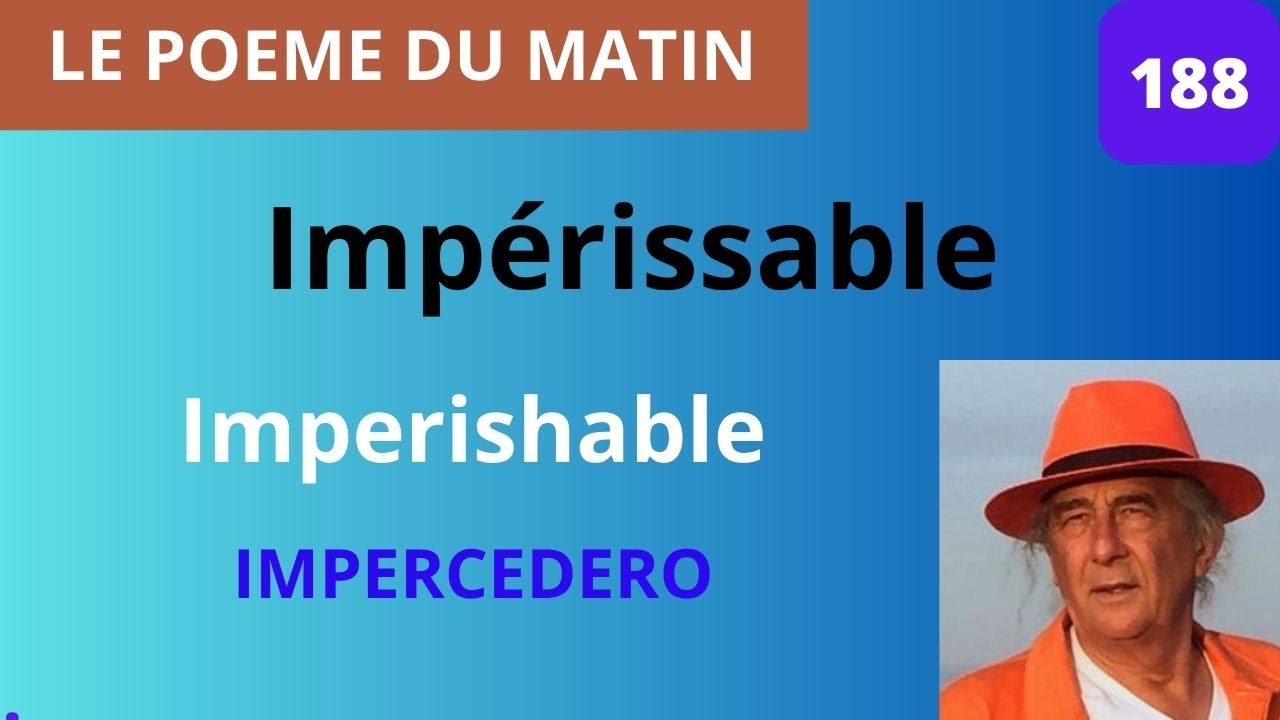 Impérissable - YouTube