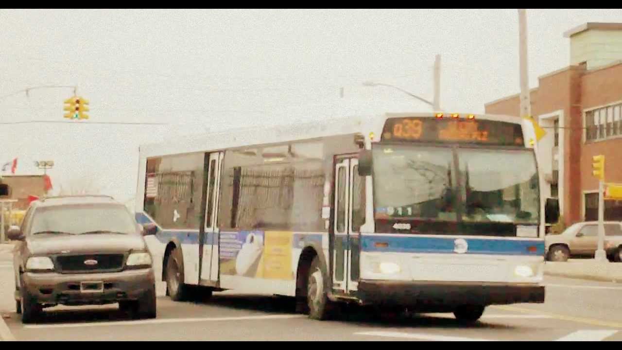 2009-10 Orion VII Next Gen #4035 on the Q39 Bus @ 58th Street & 55th ...