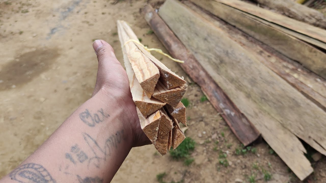 explico cómo hacer chaflanes para la obra, para castillos o columnas de ...