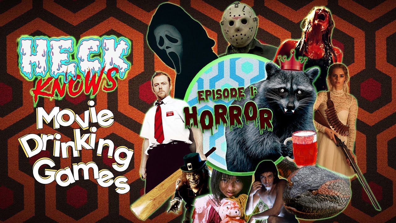 The BEST Horror Movie Drinking Games! - YouTube