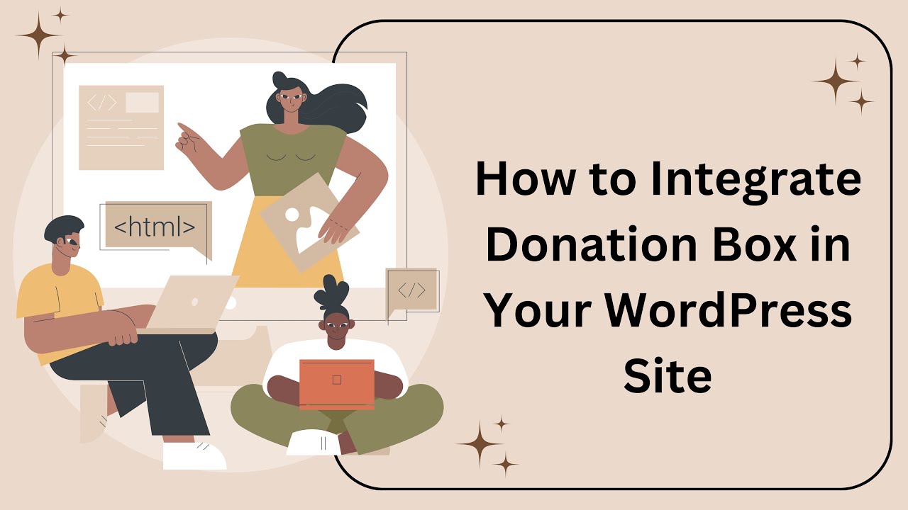 How to Integrate Donation Box in Your WordPress Site - YouTube