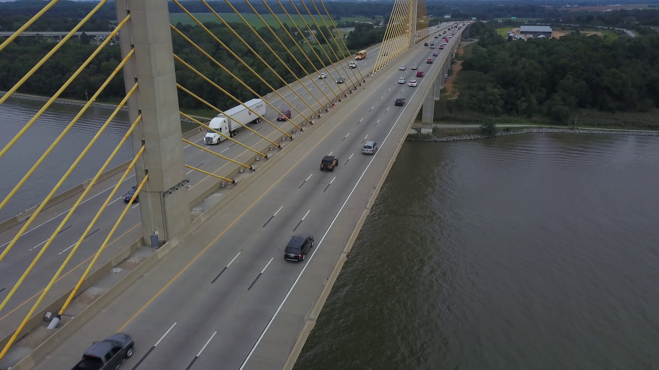 William V Roth Jr Bridge Delaware - YouTube