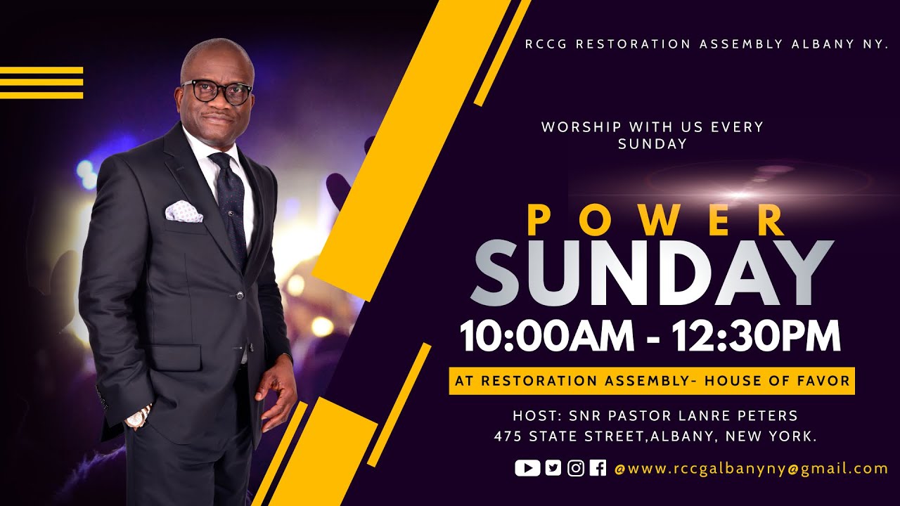 POWER SUNDAY - Pastor Lanre Peters - YouTube