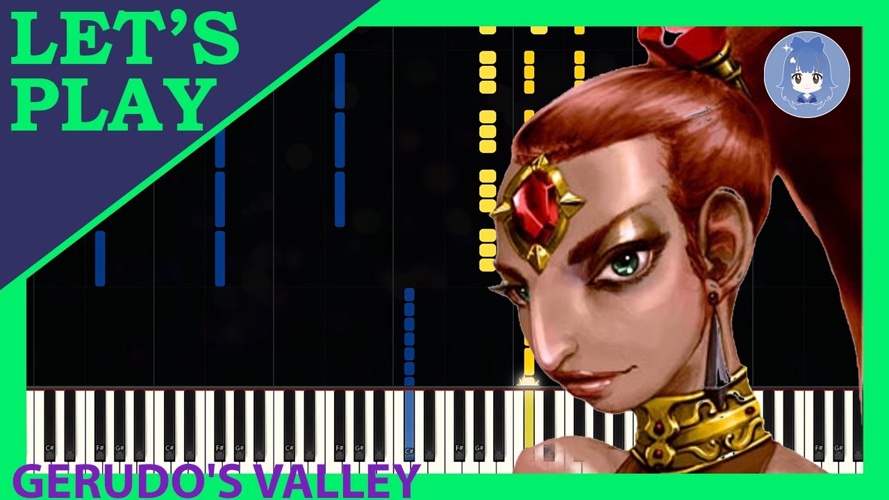 Gerudo's Valley from The Legend of Zelda: Ocarina of Time [Piano ...