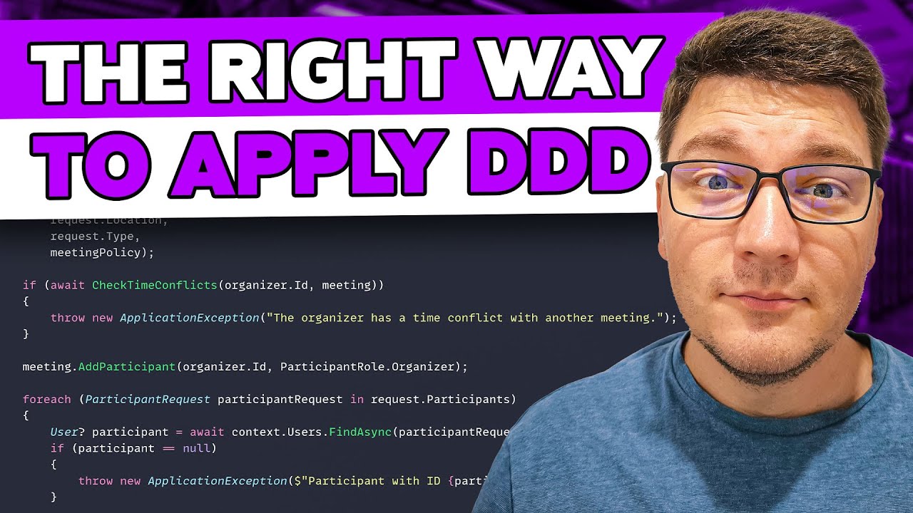 A Natural Path to Domain-Driven Design (evolve your code) - YouTube