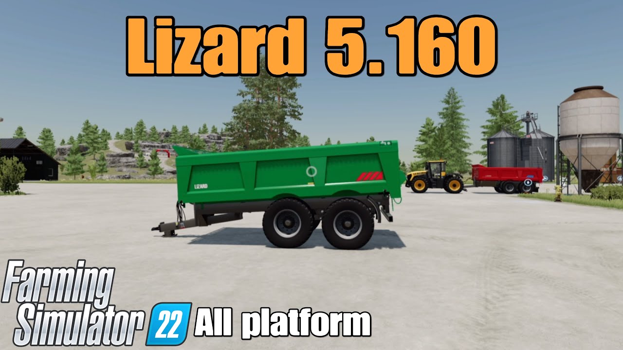 Lizard 5 160 / FS22 mod for all platforms - YouTube