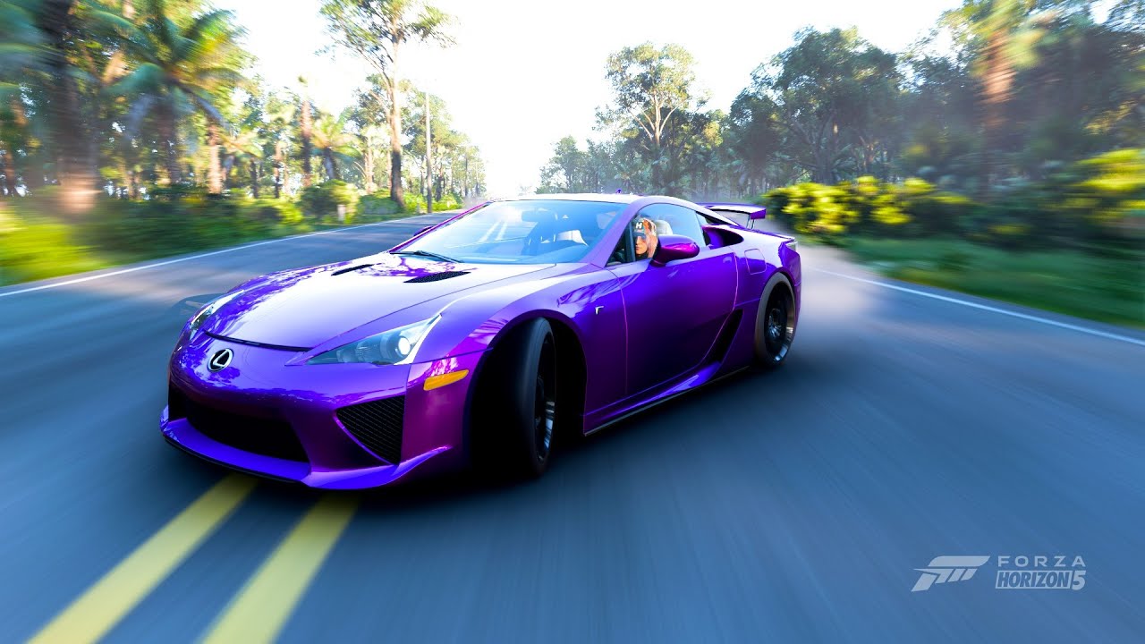 Lexus LFA V10 - Beautiful Drive with a Screaming Legend! FH5 - YouTube