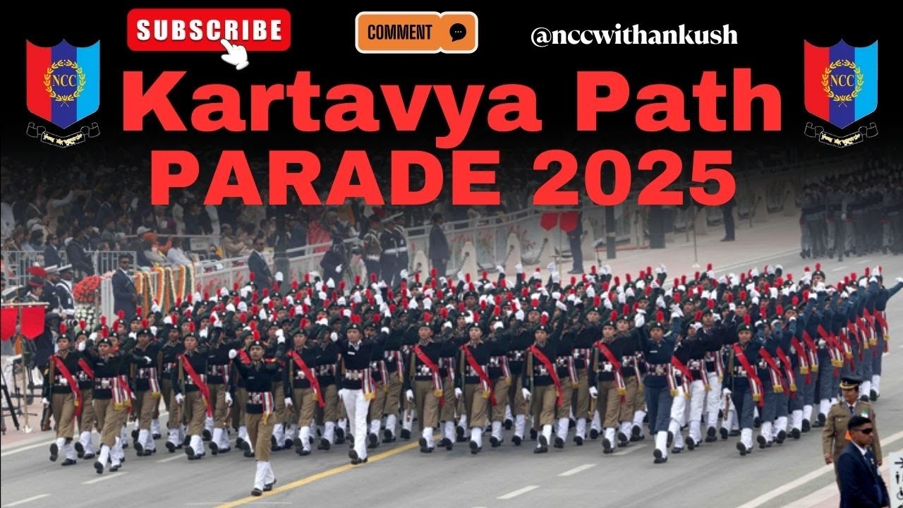 Republic day parade // Kartavya path practice //RDC 2025//#ncc #army ...