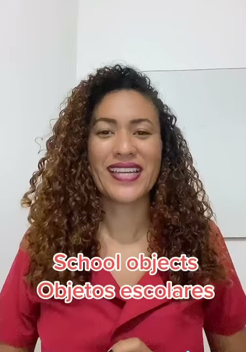 School Objects: Objetos escolares - YouTube