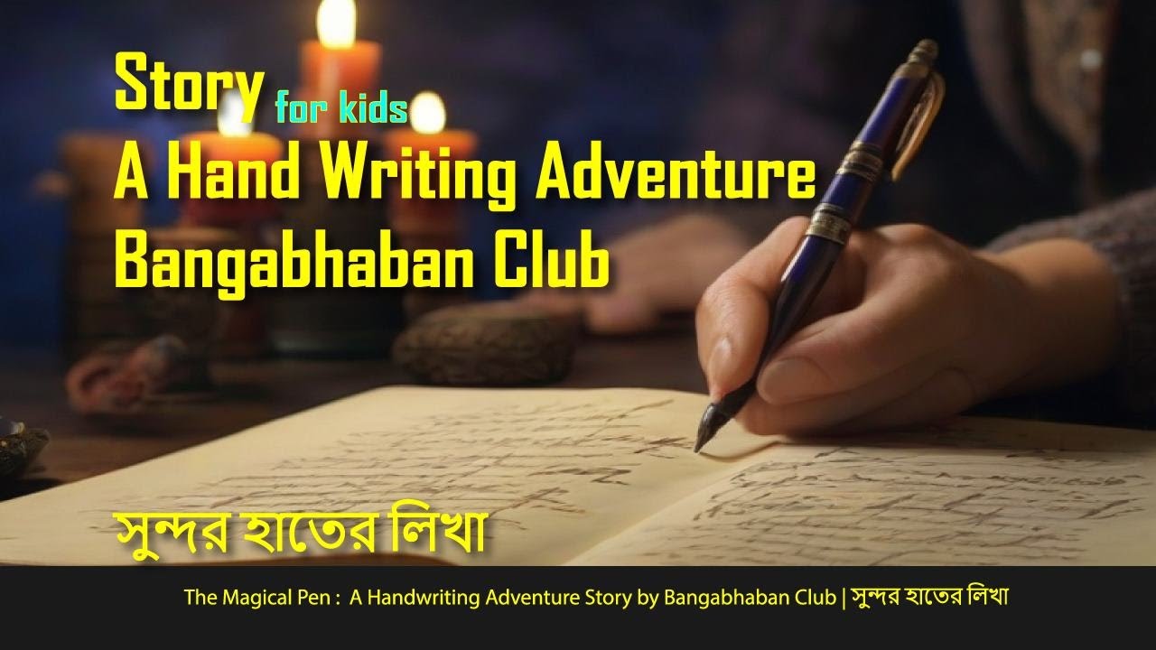 The Magical Pen A Handwriting Adventure Story by Bangabhaban Club ...