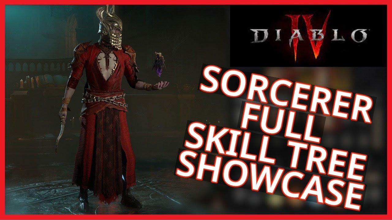 SORCERER - Diablo 4 - Full Skill Tree Descriptions - All Skills ...