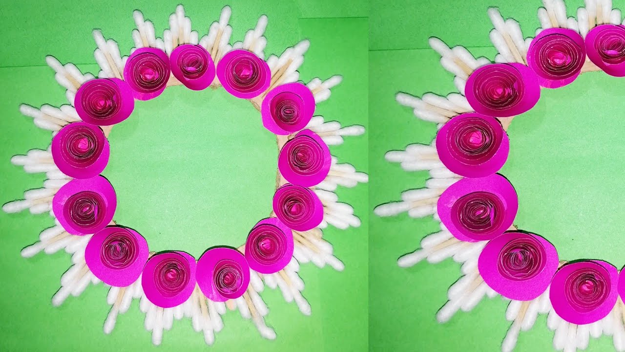 Ear buds hanger /Wall flower's hanger /#sonucreativedesigns - YouTube