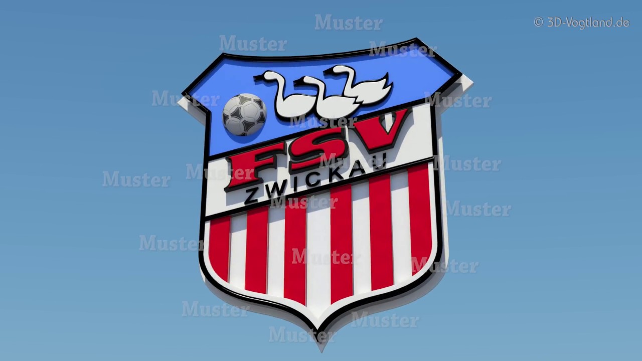 FSV Zwickau HD - 3D-Premium-Logo - YouTube