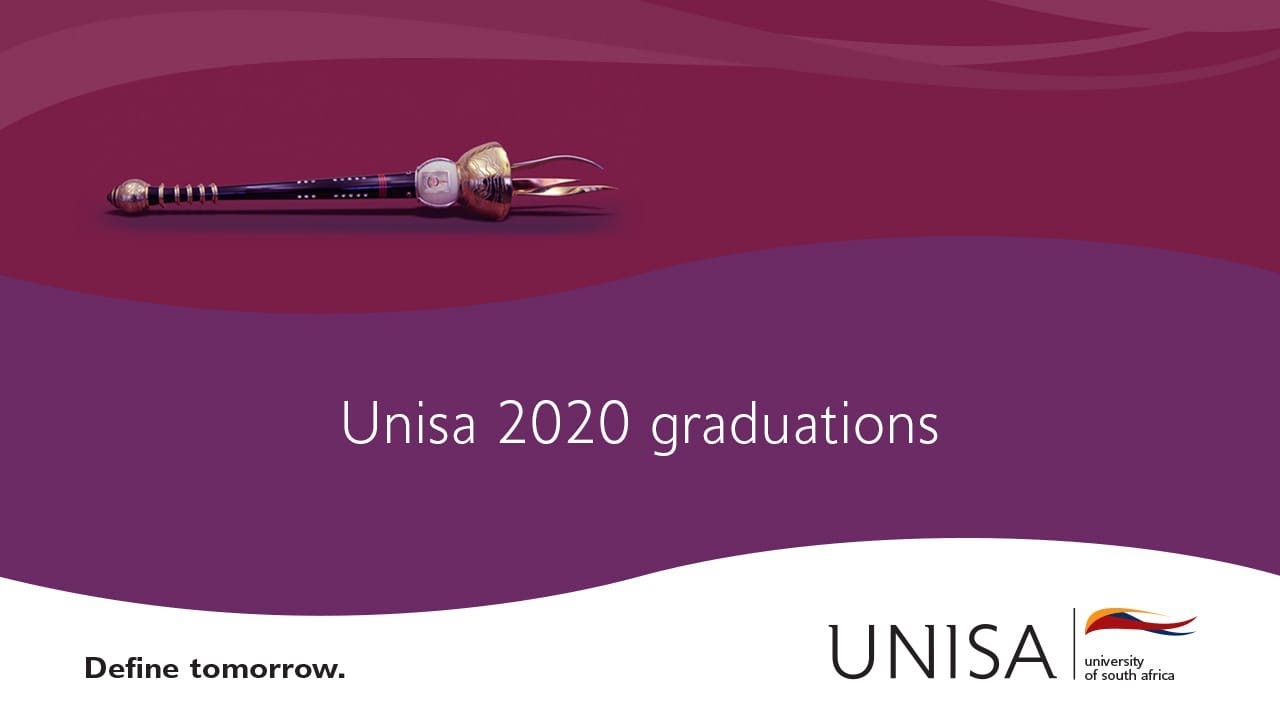 Unisa 2020 Graduations - YouTube