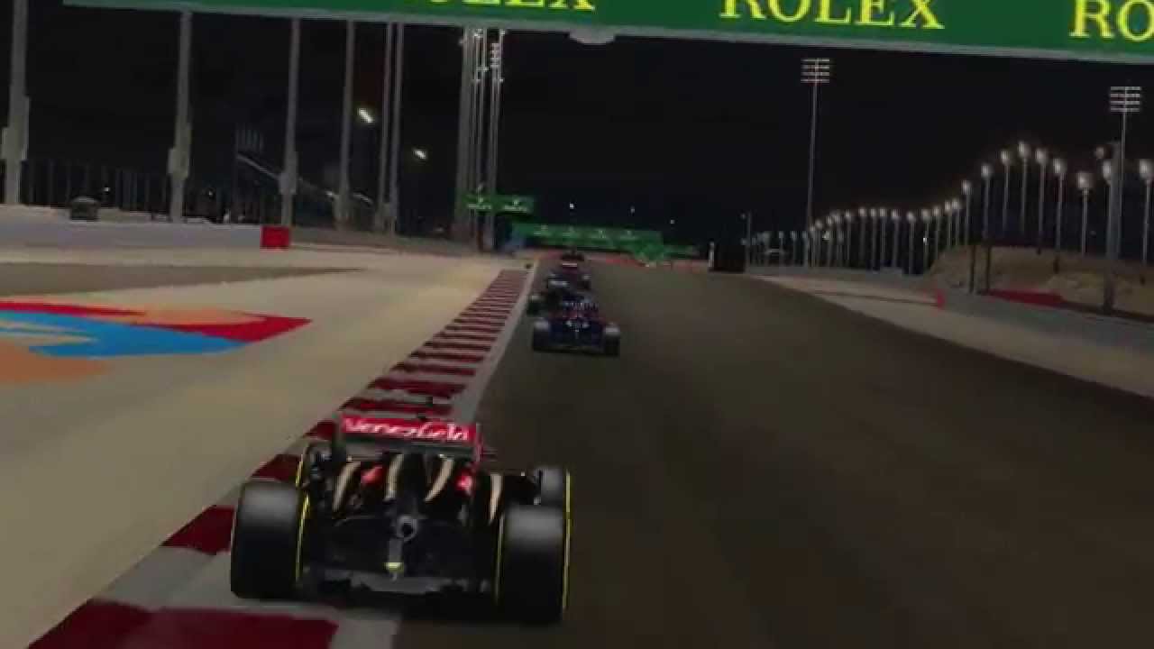 xbox 360 F1 2014 Red Bull Racing @ Bahrain REPLAY - YouTube