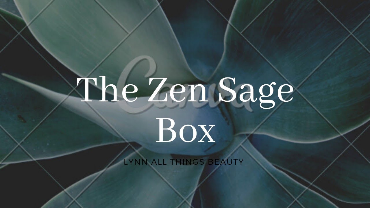 The Zen Sage box - YouTube