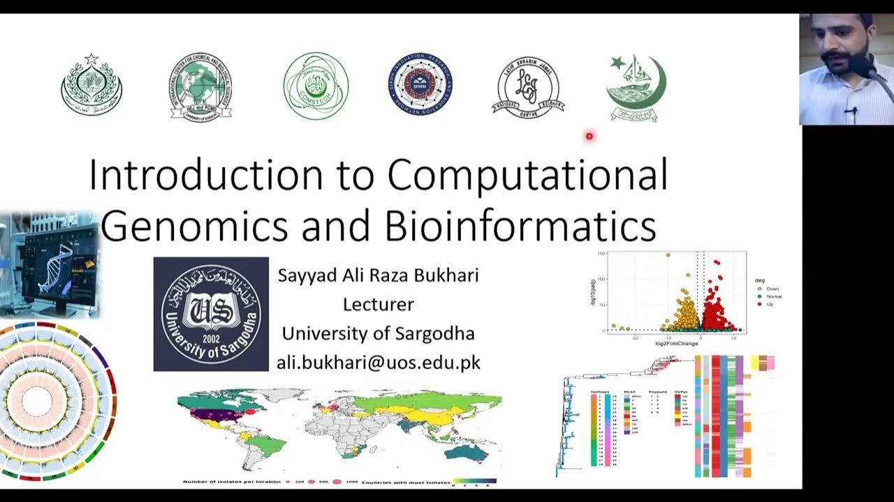 Lec 1 | Introduction to Computational Genomics and Bioinformatics | Sayad Ali Raza Bukhari - YouTube
