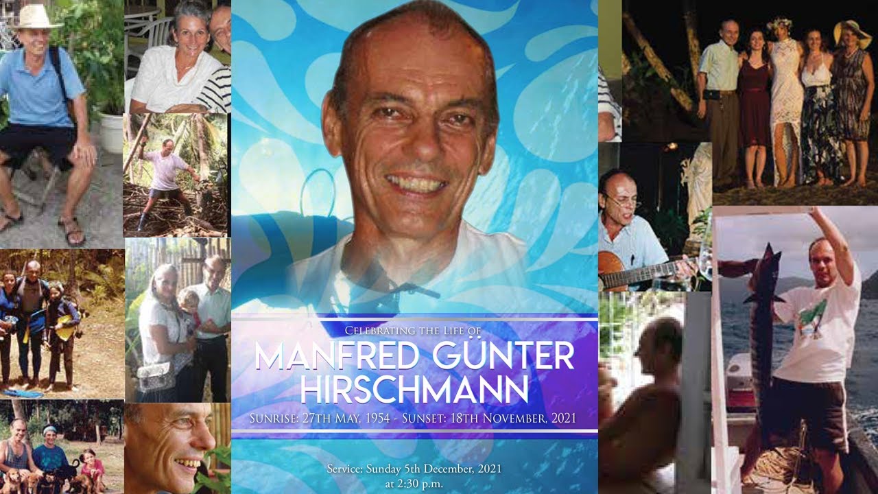 Celebrating the life of Manfred Hirschmann - YouTube