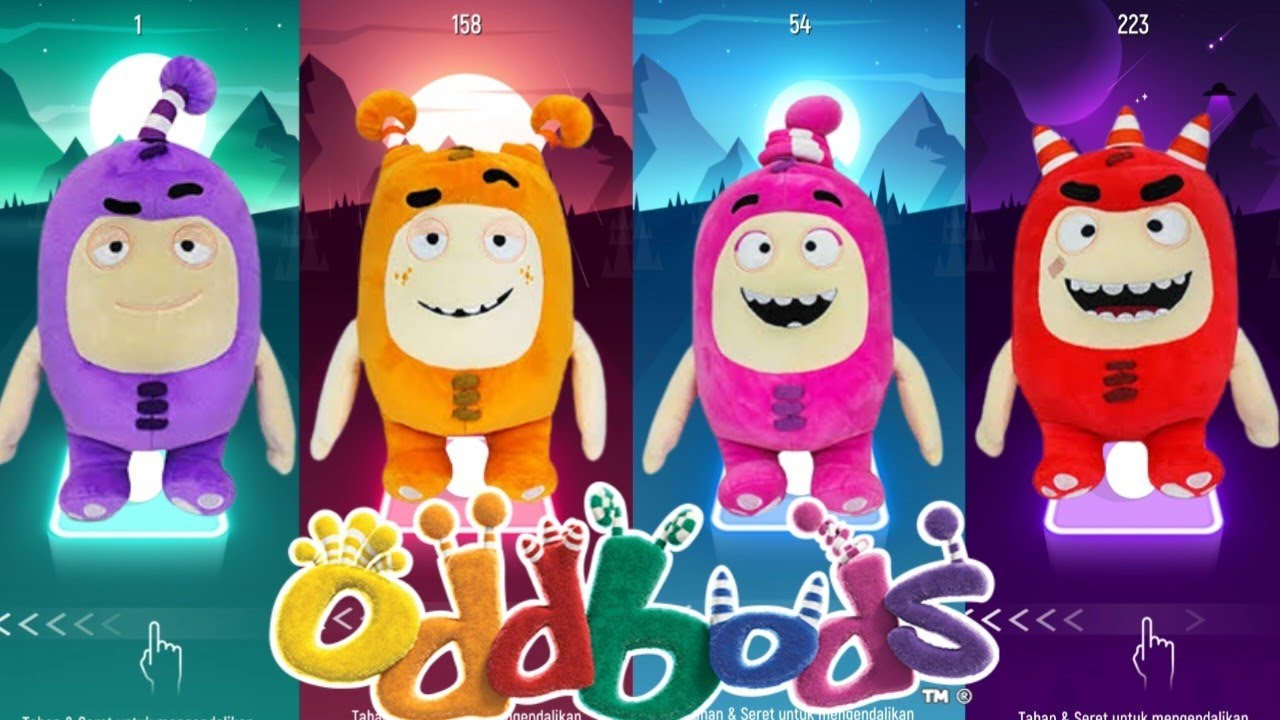 Oddbods Zee 🎶 Oddbods Fuse 🎶 Oddbods Bubbles 🎶 Oddbods Jeff ♥️ Who The ...