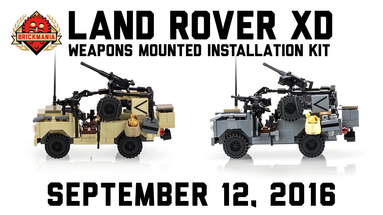 Land Rover XD WMIK Kit Preview + Crushing Stuff with Tanks at PAX West ...