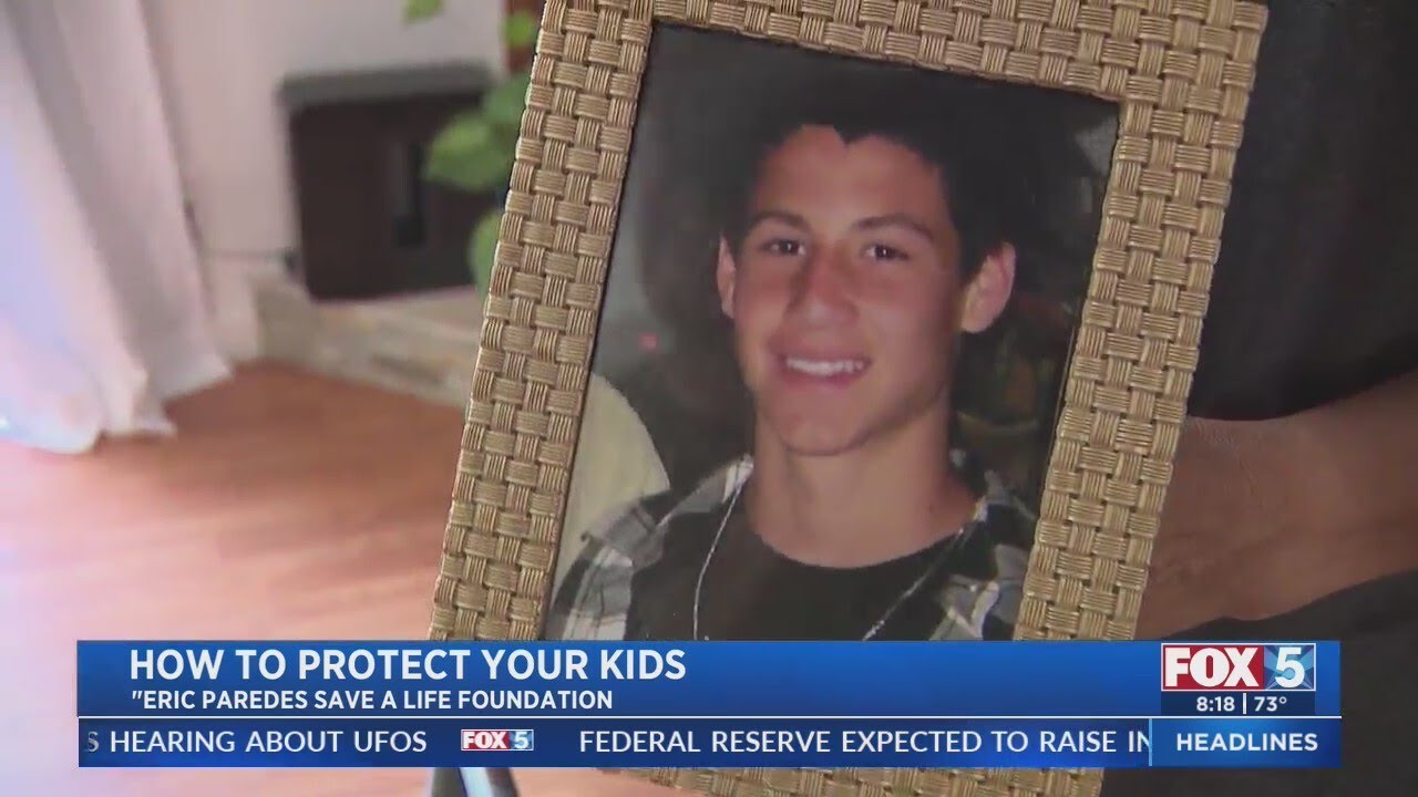 Eric Paredes Save A Life Foundation - YouTube