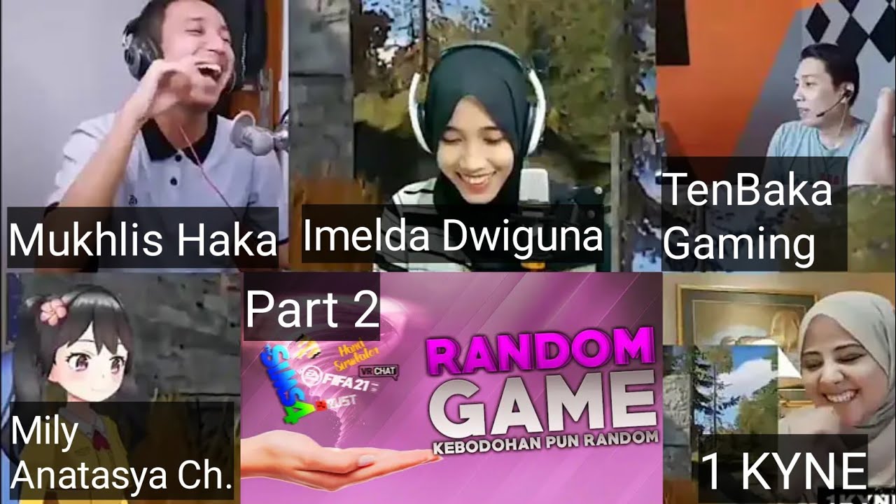 Reaction Mashup Milyhya Random Game - Kebodohan pun Random Part 2 - YouTube