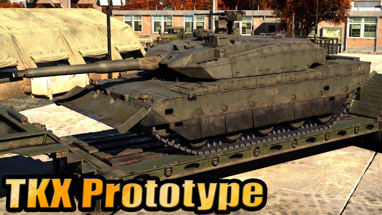 TKX Prototype - Update Fire And Ice Dev Server - War Thunder - YouTube