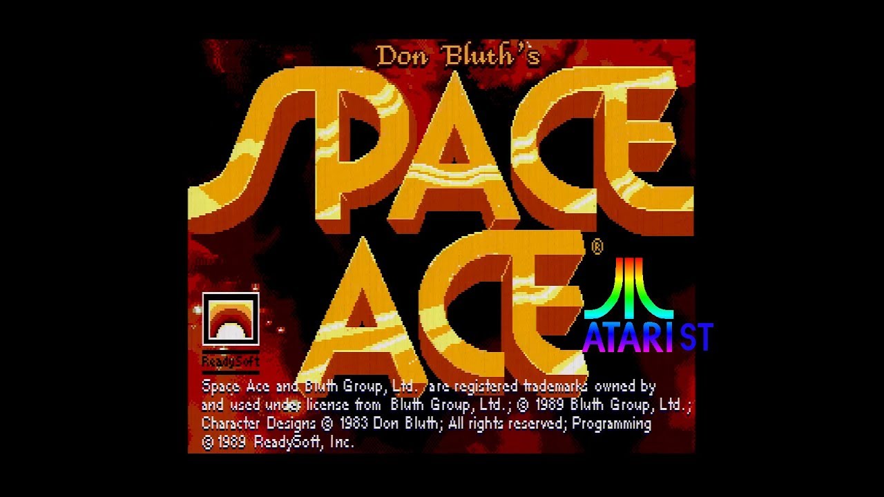 Space Ace - Atari ST [012] PlayThru AutoPlay - YouTube