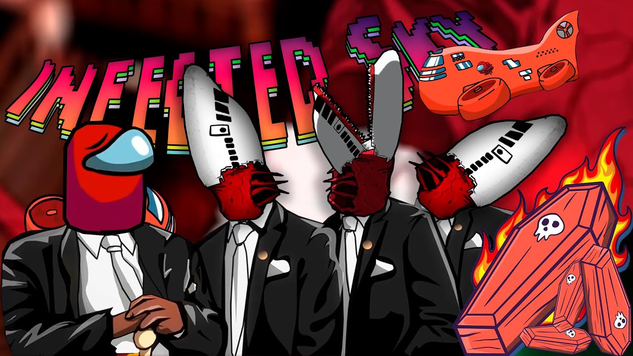 Mini Crewmate Kills The Infected Sky Coffin Dance Song (COVER) - YouTube