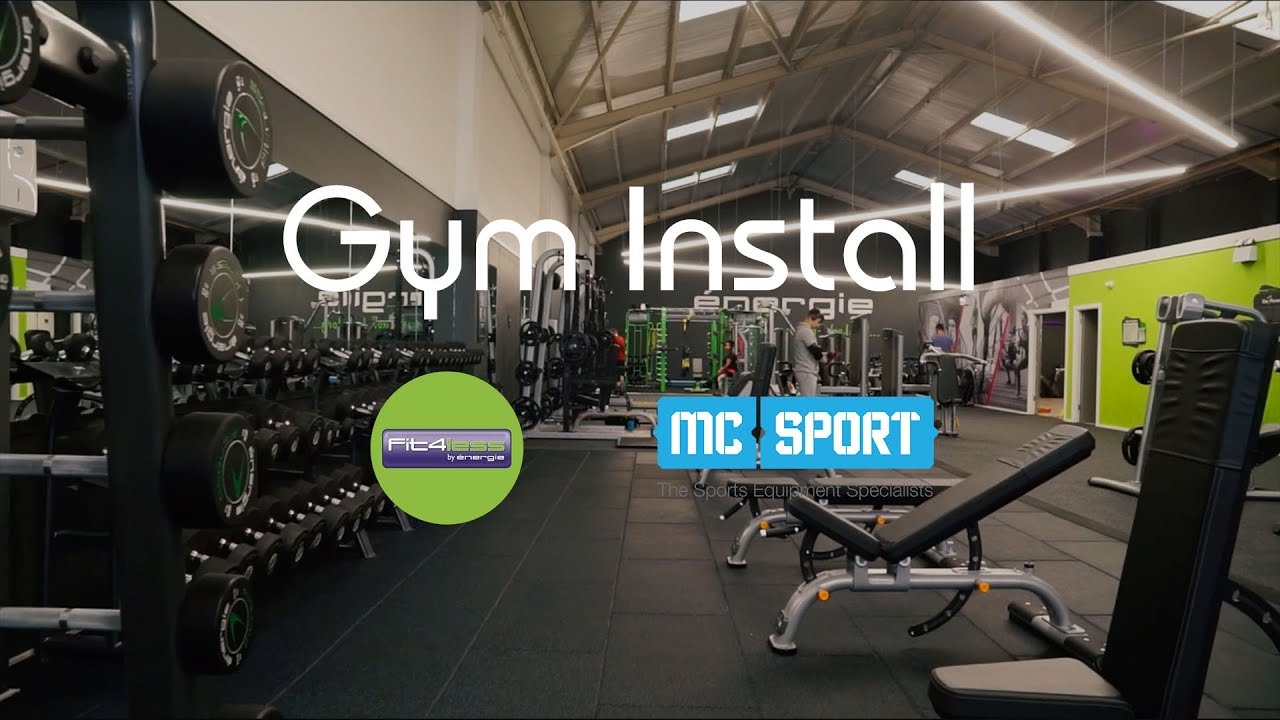 Fit4Less Gym Installation - YouTube
