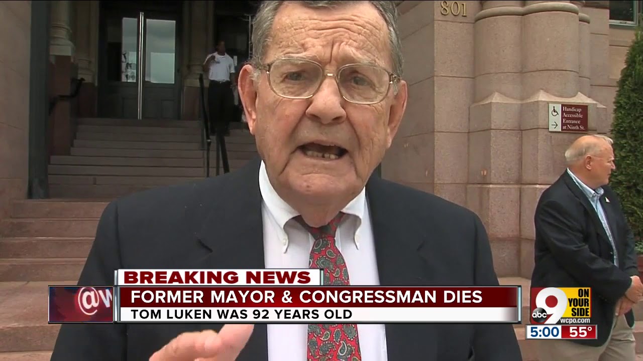 Tom Luken, former mayor and congressman, dies - YouTube