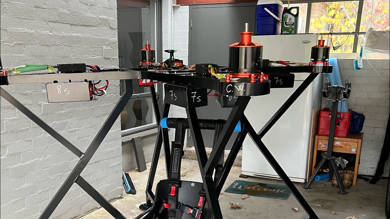 First Aussie Manned Drone - Quadcopter - YouTube