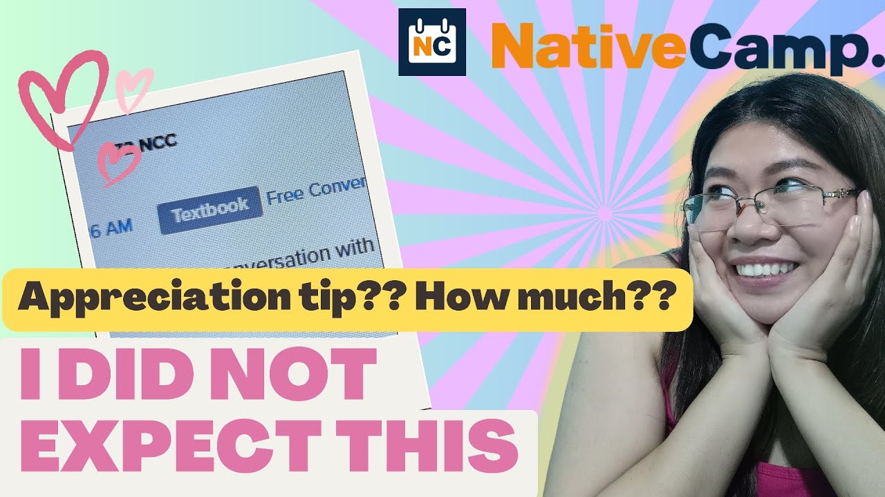 I RECEIVED AN UNEXPECTED TIP FROM NATIVE CAMP STUDENTS #NativeCamp #Hope #workfromhome #esl ...