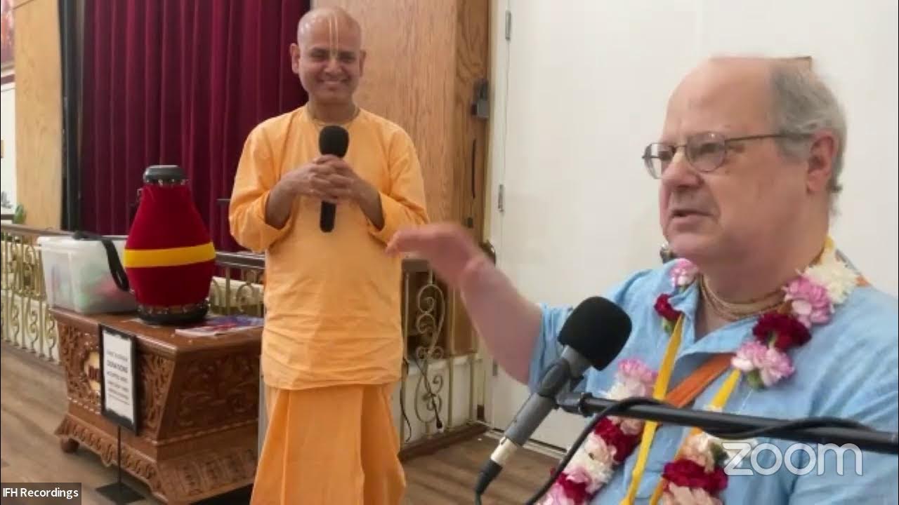 Sunday Feast Class - ISKCON Farmington Hills - YouTube