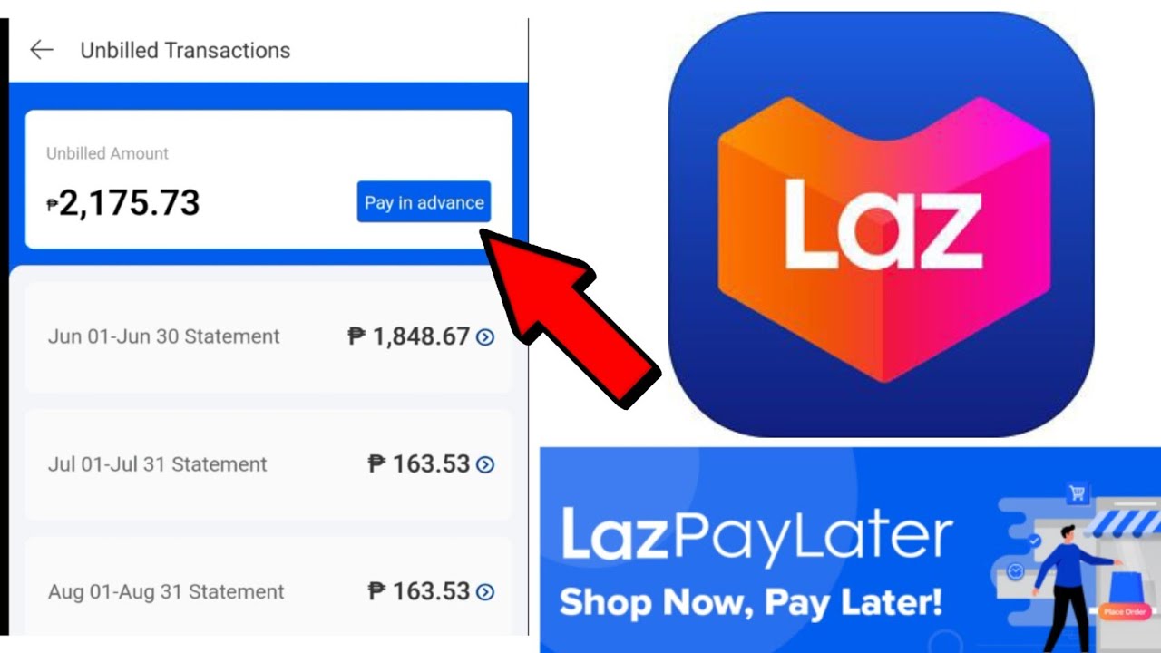 PAANO MAG ADVANCE PAYMENT SA LazPaylater|Lazada - YouTube