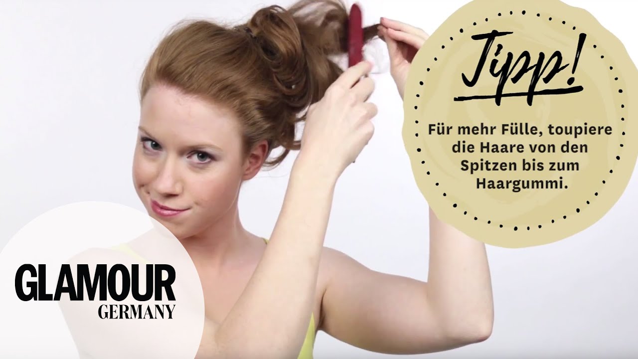 Dutt richtig stylen: 3 Varianten - Dutt, messy & half Bun einfach ...