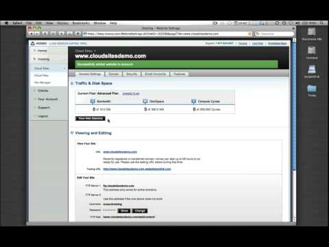 Introduction to Rackspace Cloud Sites - YouTube