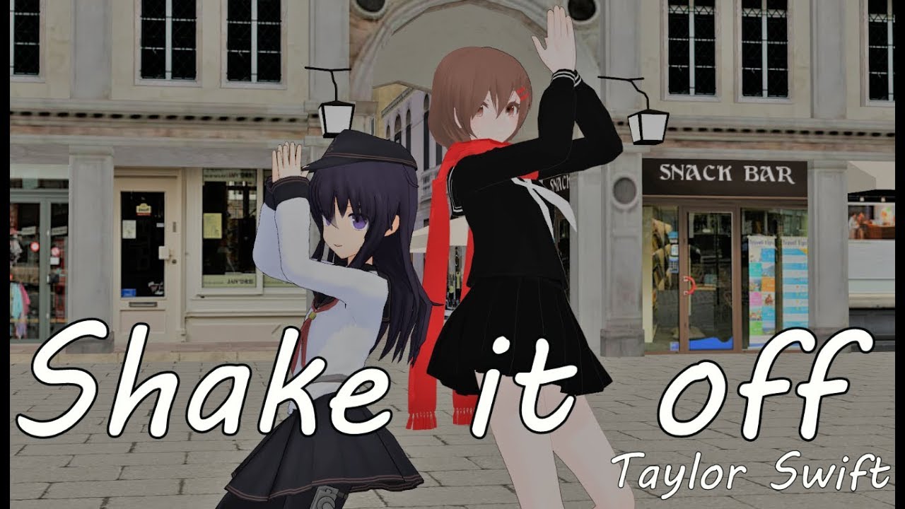 【MMD】 Shake it off - YouTube