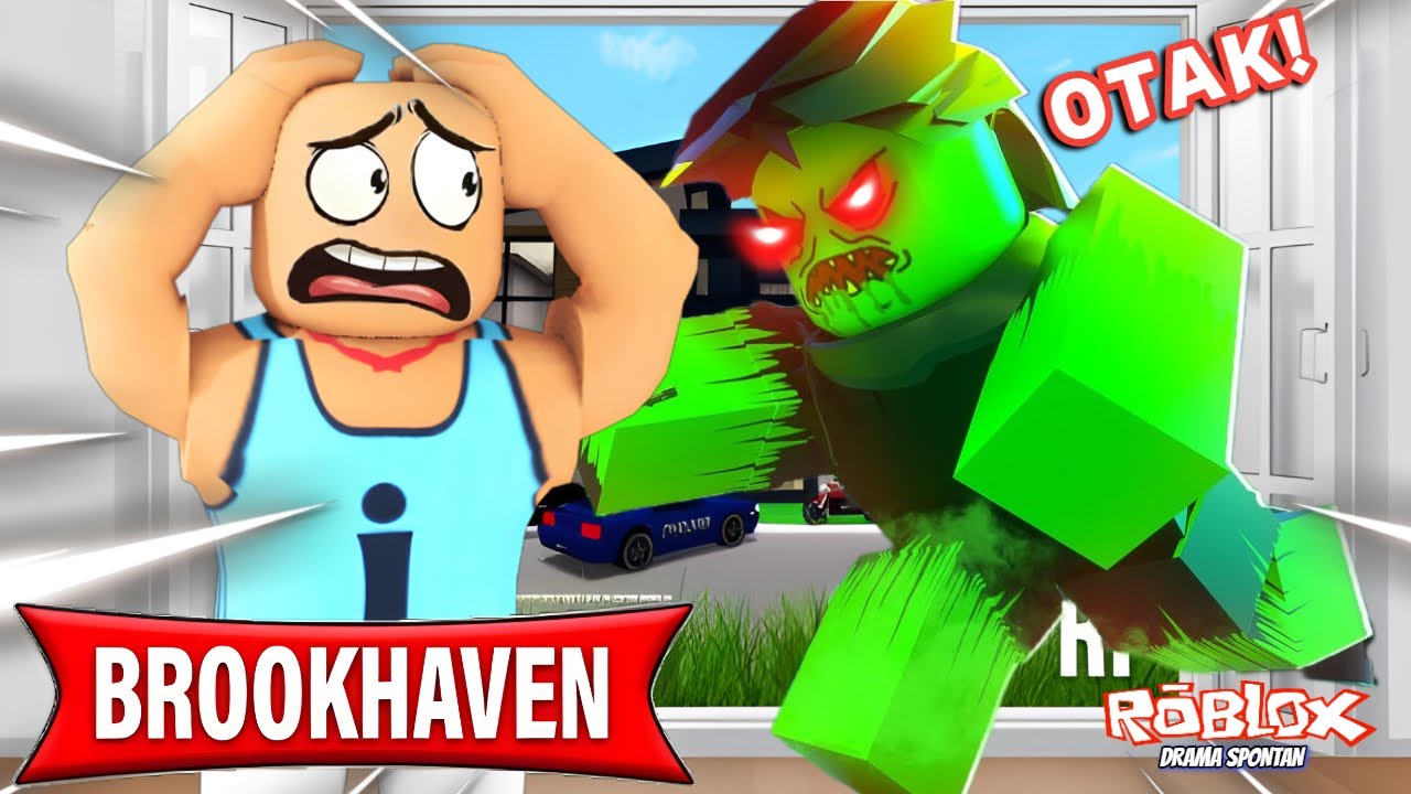 DRAMA SPONTAN | Zombie Mengganas Di Bandar Brookhaven! (ROBLOX MALAYSIA ...