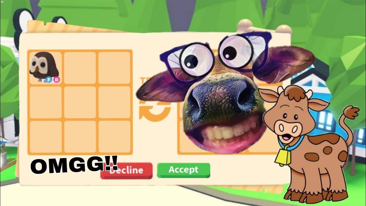 OMG!🤯 they offered all of this just for my FR OWL WFL!???🥳🤩😟(ADOPTME ...