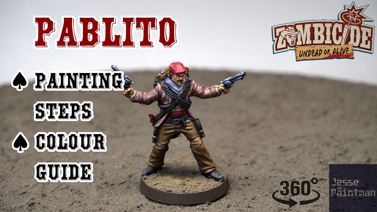 Pablito | Zombicide Undead or Alive | Painting Tutorial E03 - YouTube