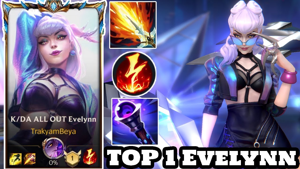 Wild Rift Evelynn - Top 1 Evelynn Gameplay Rank Challenger - YouTube
