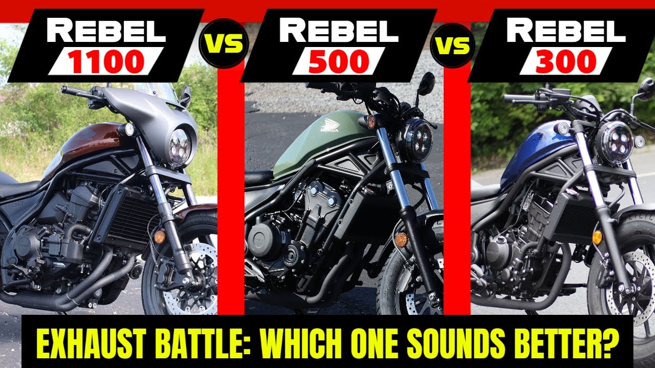 New Honda Rebel 300 VS 500 VS 1100 Exhaust Sound Comparison Which new-honda-rebel-300-vs-500-vs-1100-exhaust-sound-comparison-which