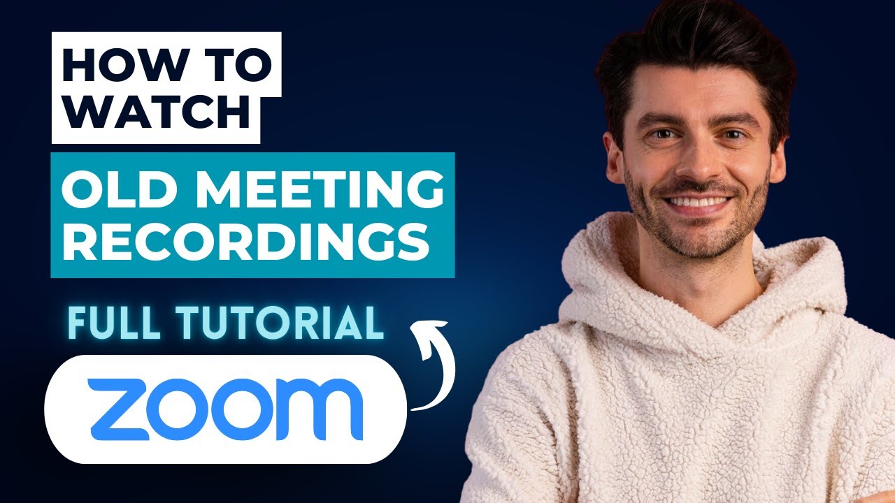 How to Watch Old Zoom Meeting Recordings [2026 Full Guide] - YouTube