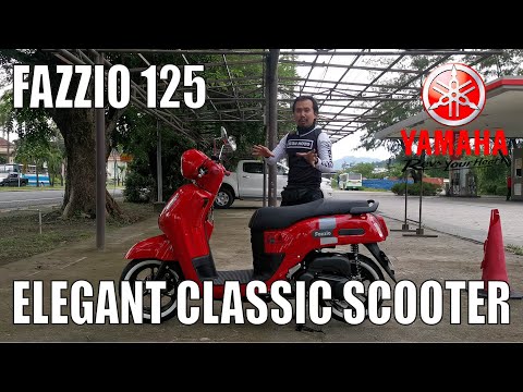 Yamaha Fazzio 125 Walk-around Review - YouTube